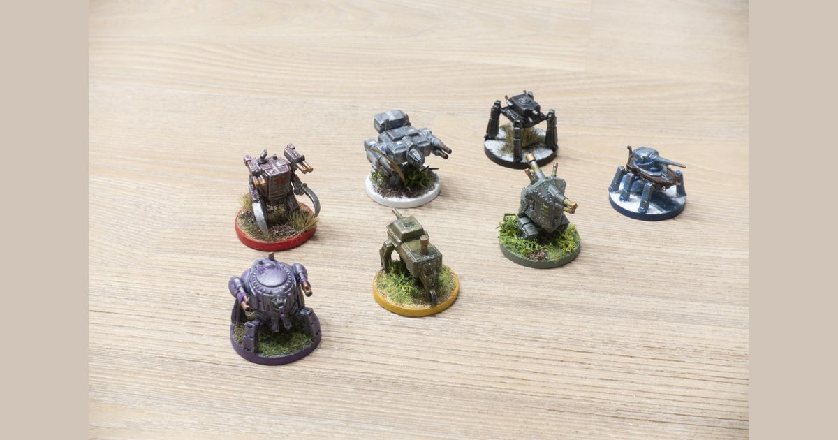 Scythe - Complete miniatures ... but I know, Fenris has some more to ...