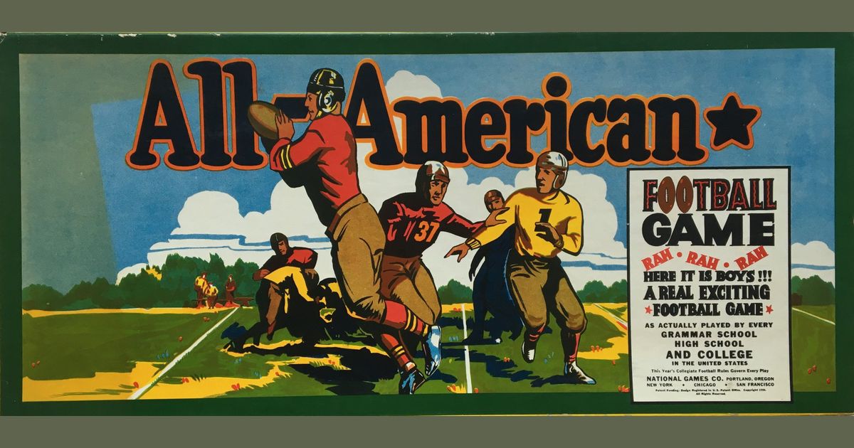 All-American Football Game | Board Game | BoardGameGeek