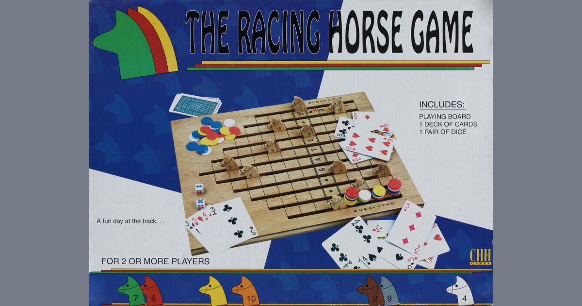 The Racing Horse Game Board Game BoardGameGeek