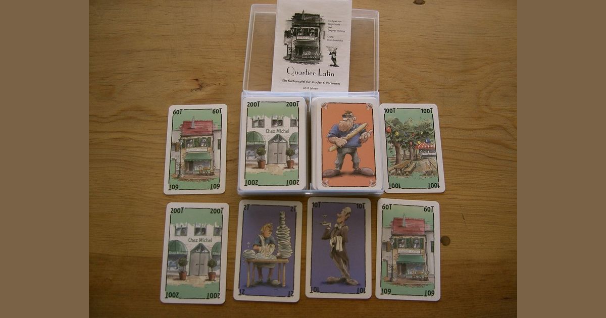 Quartier Latin | Board Game | BoardGameGeek