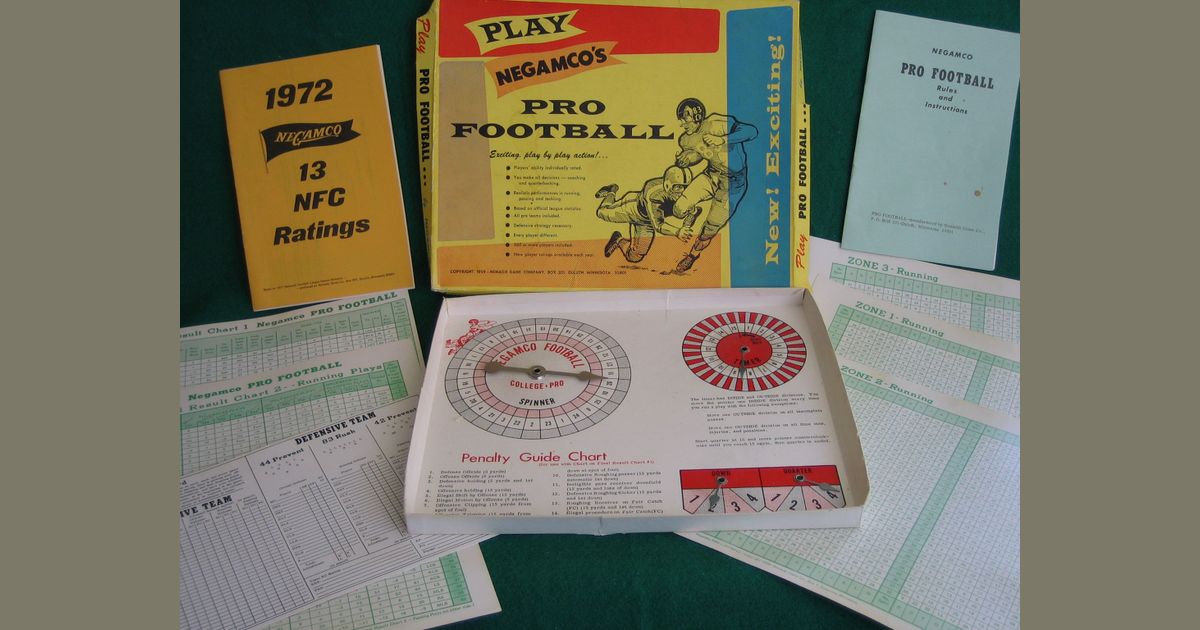 Negamco Pro Football | Board Game | BoardGameGeek