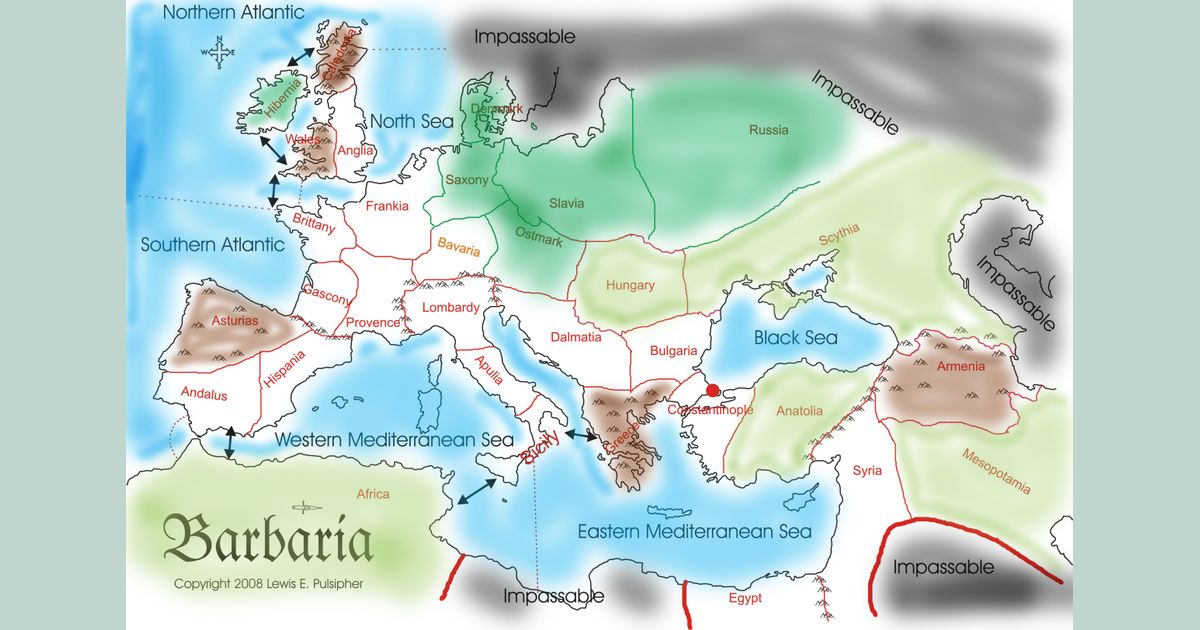 Barbaria | Board Game | BoardGameGeek