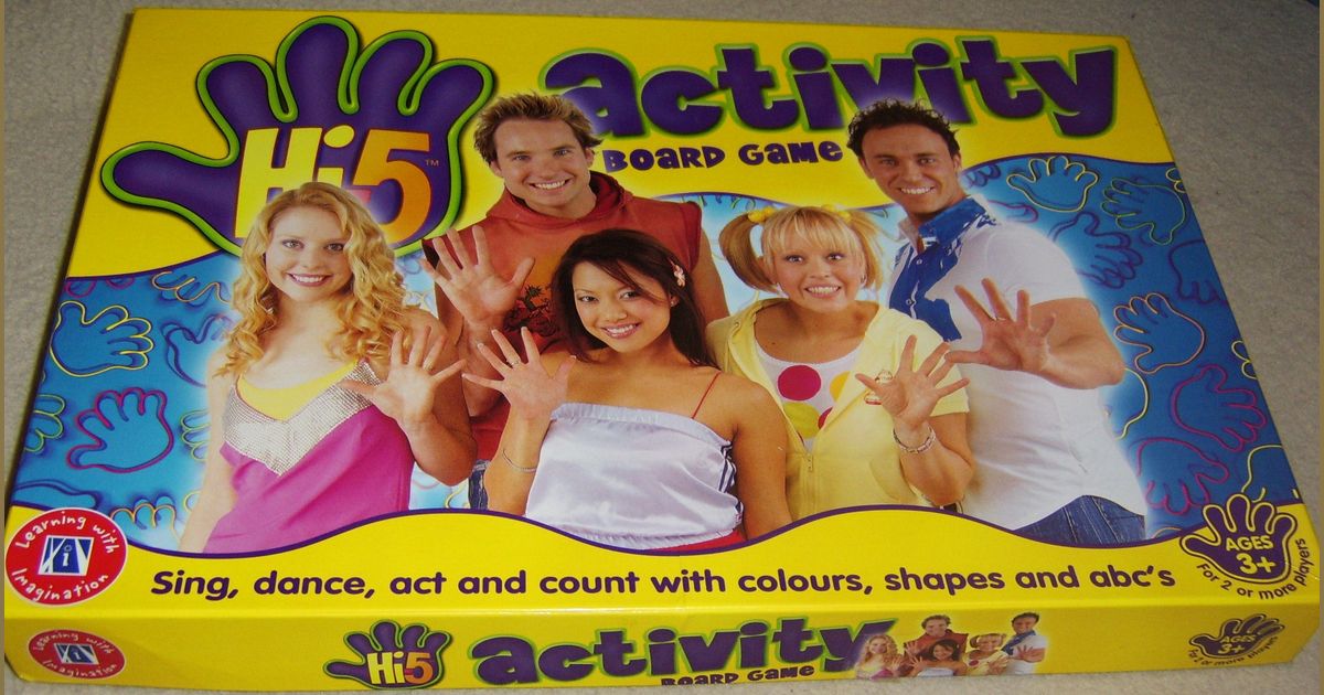 Hi-5 Activity Board Game | Board Game | BoardGameGeek