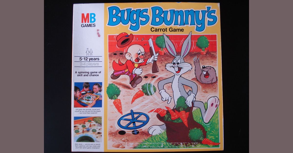 Bugs Bunny's Carrot Game | Board Game | BoardGameGeek