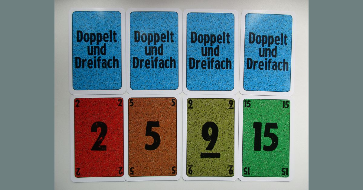 Doppelt und Dreifach | Board Game | BoardGameGeek