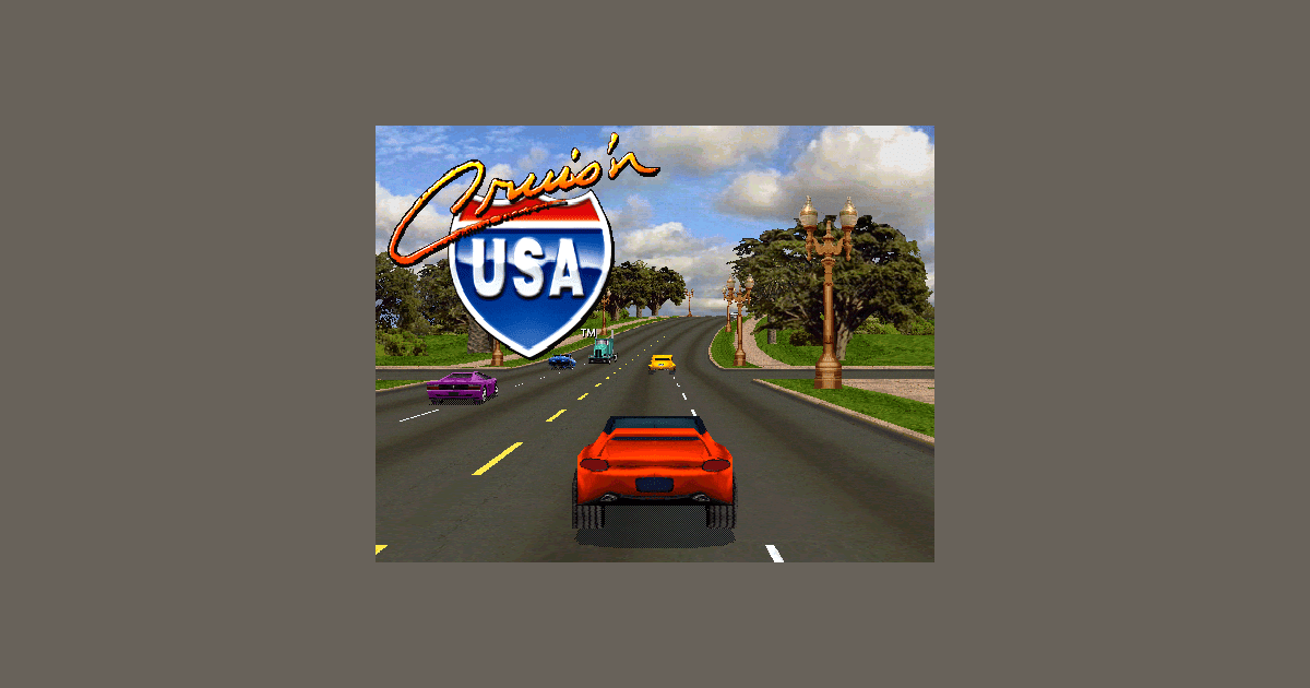 Cruis'n USA | Video Game | VideoGameGeek