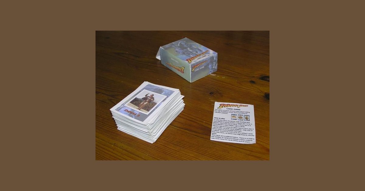Indiana Jones Card Game | Board Game | BoardGameGeek