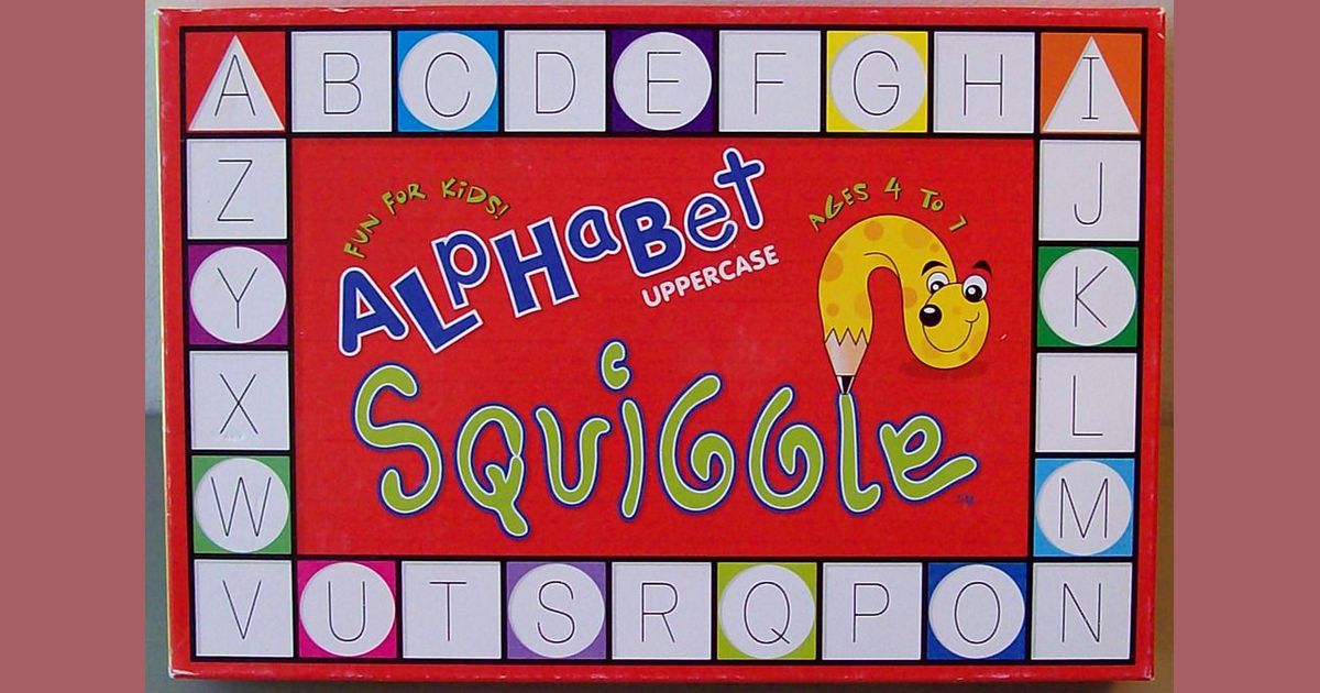 Alphabet Squiggle | Board Game | BoardGameGeek