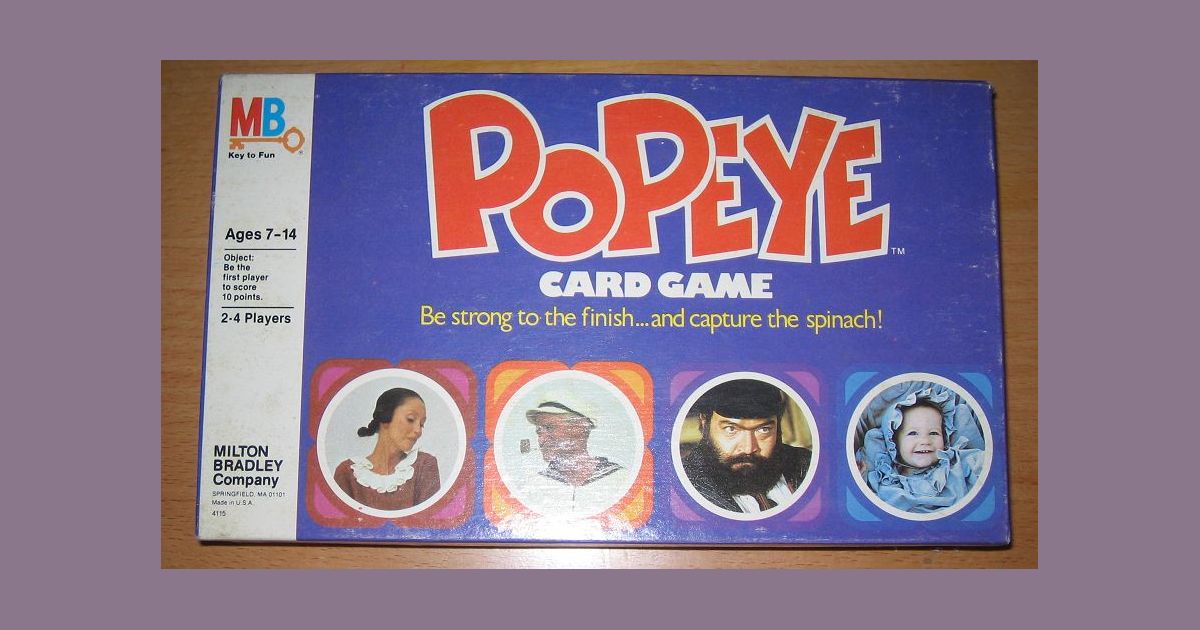Popeye Card Game | Board Game | BoardGameGeek