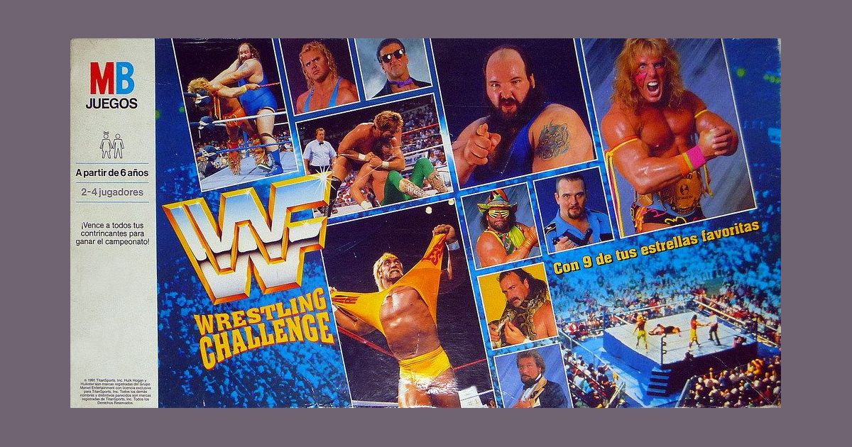 WWF Wrestling Challenge | Board Game | BoardGameGeek