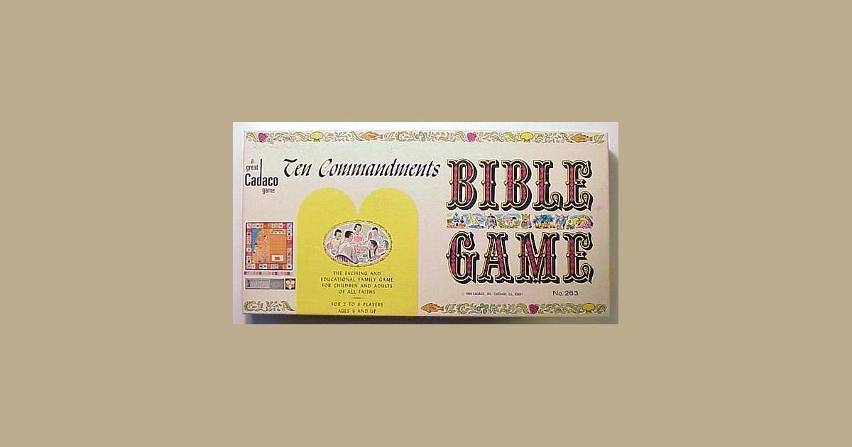 Ten Commandments Bible Game | Board Game | BoardGameGeek