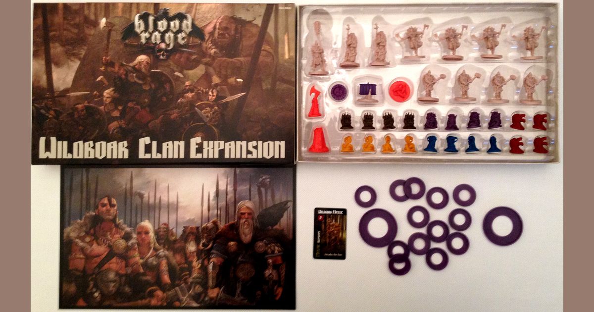 Blood Rage: Kickstarter Exclusives | Board Game | BoardGameGeek