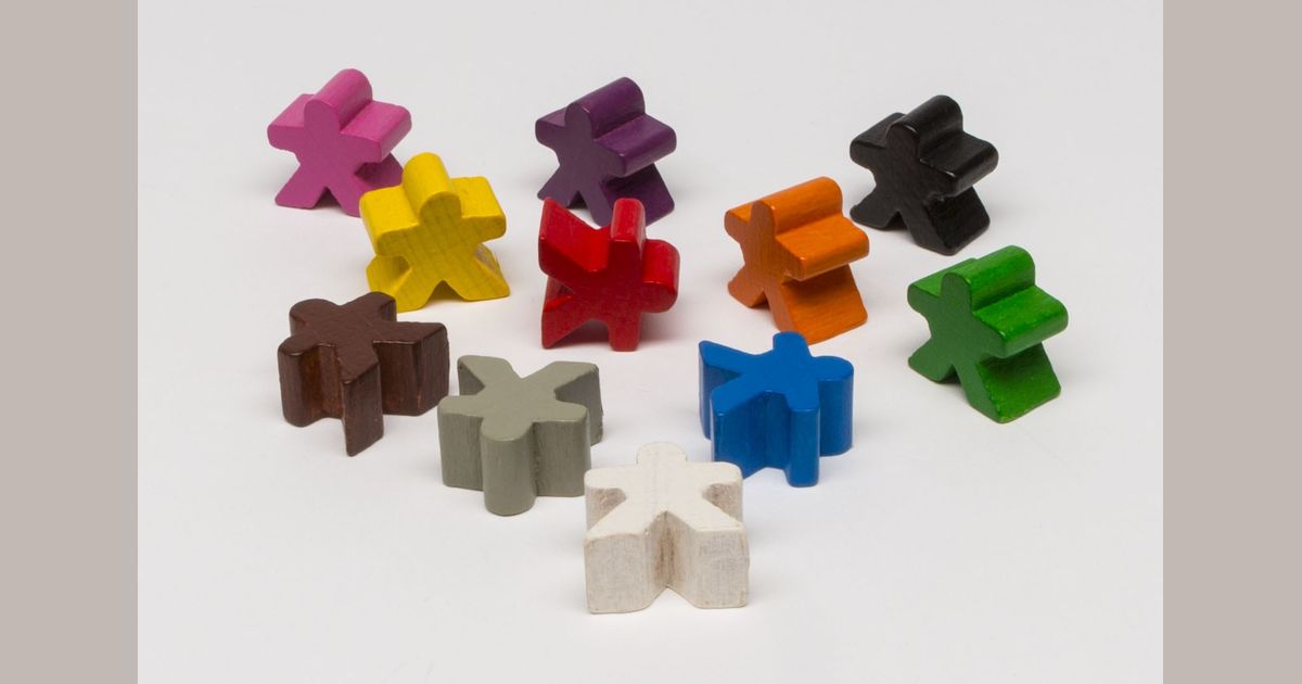 Carcassonne: Meeples | Board Game Accessory | BoardGameGeek