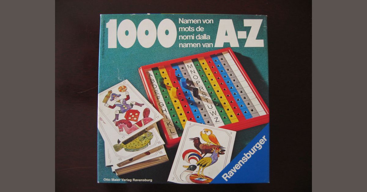 Alphabet Race | Board Game | BoardGameGeek