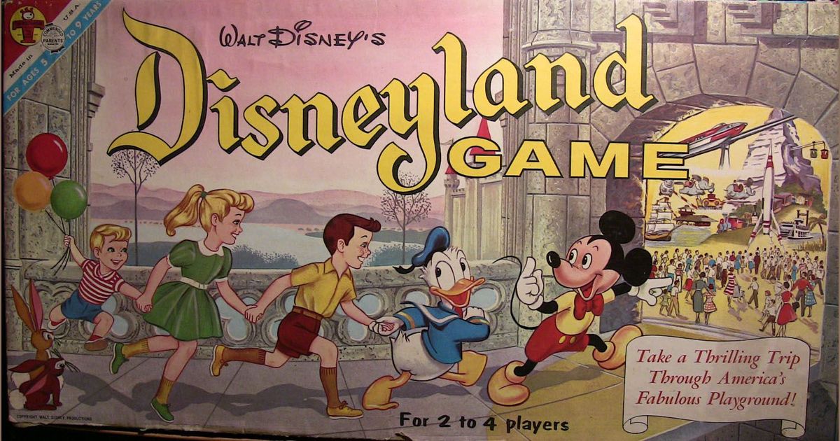 Walt Disney's Disneyland Game | Board Game | BoardGameGeek