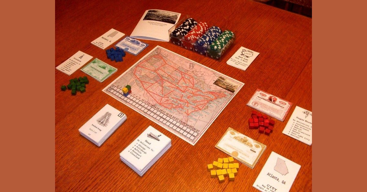 Railroad Dispatch USA | Board Game | BoardGameGeek