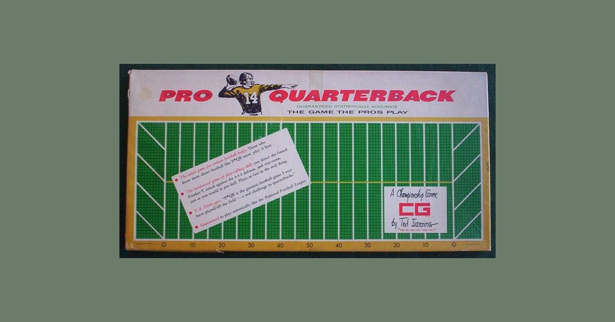Pro Quarterback | Board Game | BoardGameGeek