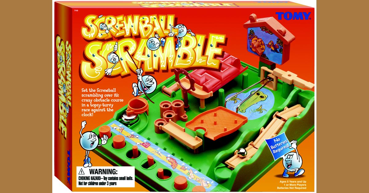 Screwball Scramble Board Game BoardGameGeek