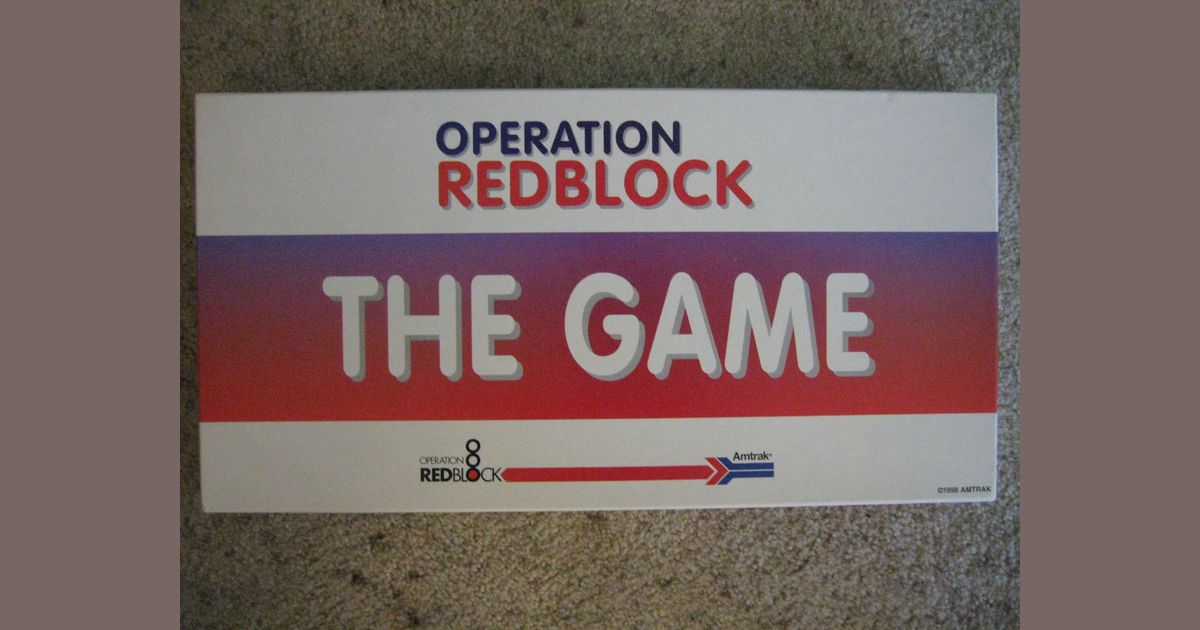 Operation Redblock "The Game" | Board Game | BoardGameGeek