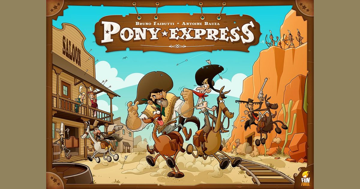 Pony Express | Board Game | BoardGameGeek