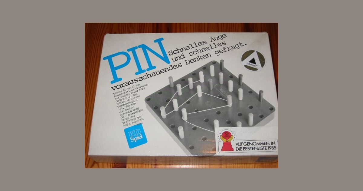 Pin | Board Game | BoardGameGeek