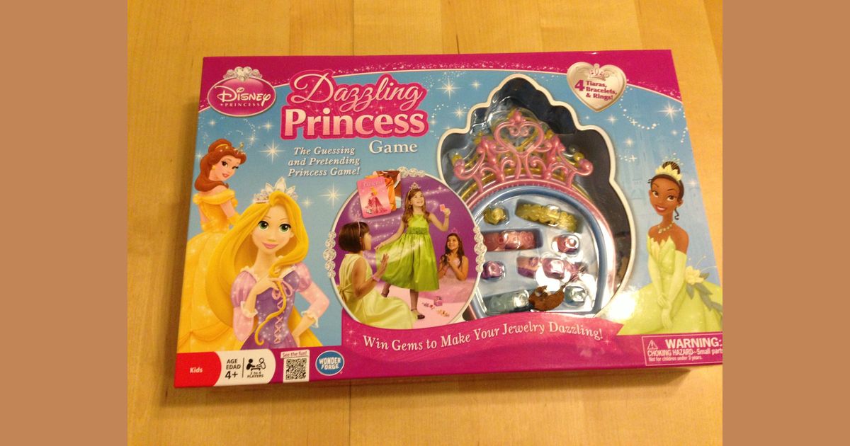 Disney Dazzling Princess | Board Game | BoardGameGeek