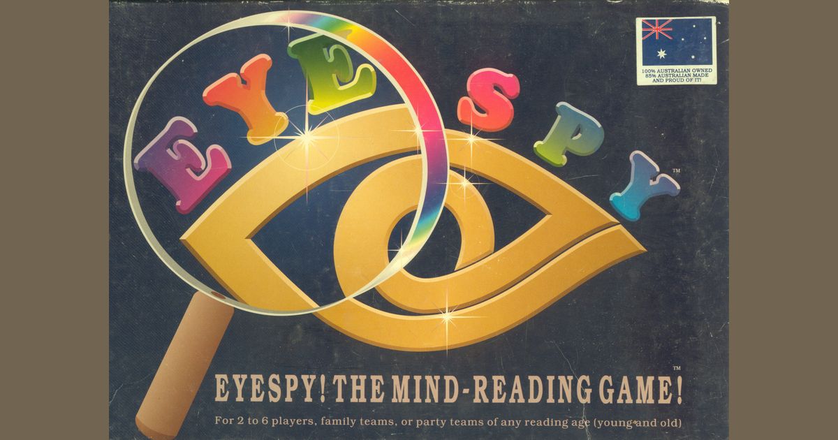 EyeSpy! The Mind-Reading Game! | Board Game | BoardGameGeek