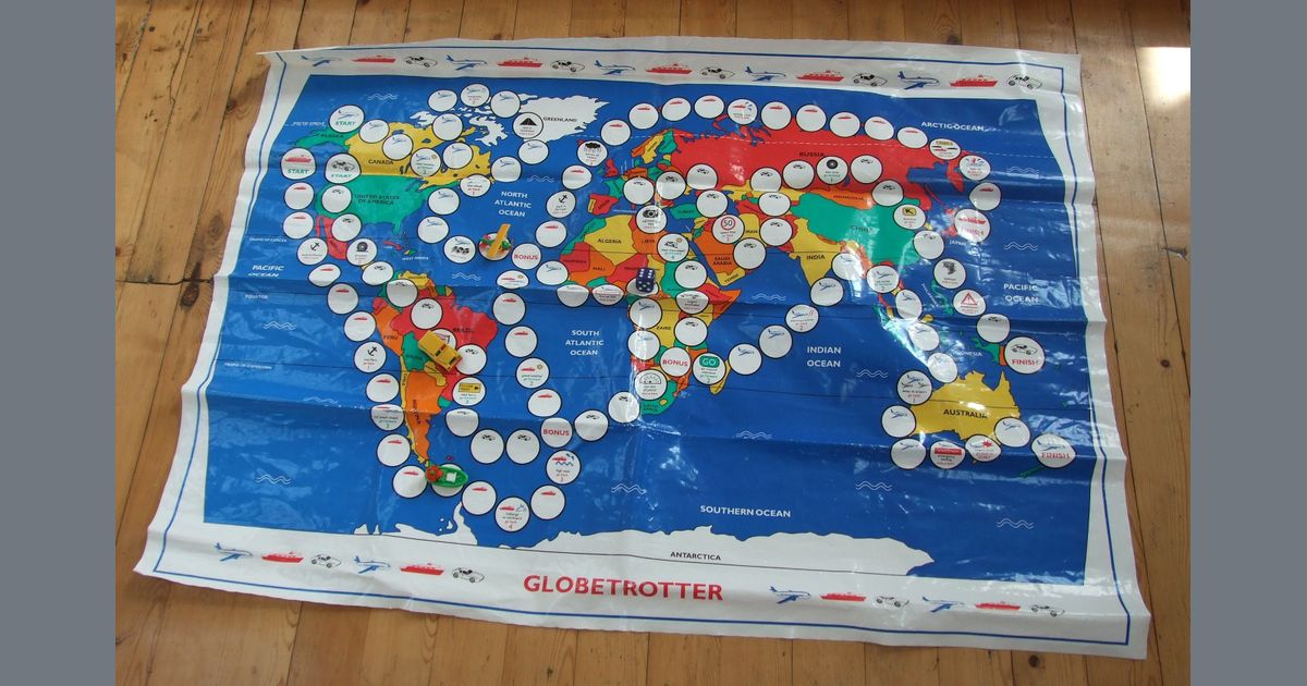 Giant Globetrotter | Board Game | BoardGameGeek