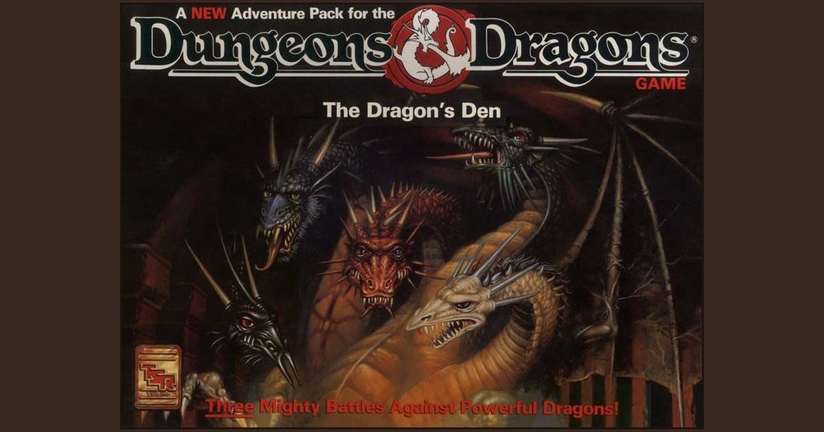 Dungeons & Dragons: The Dragon's Den | Board Game | BoardGameGeek