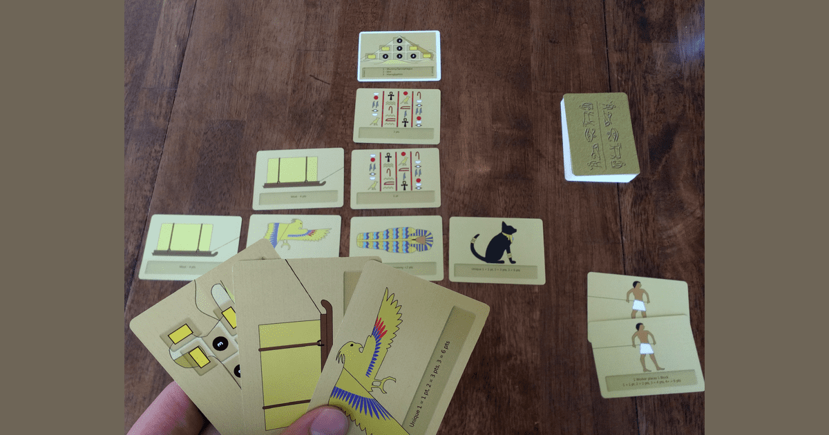 Egyptian Architects | Board Game | BoardGameGeek