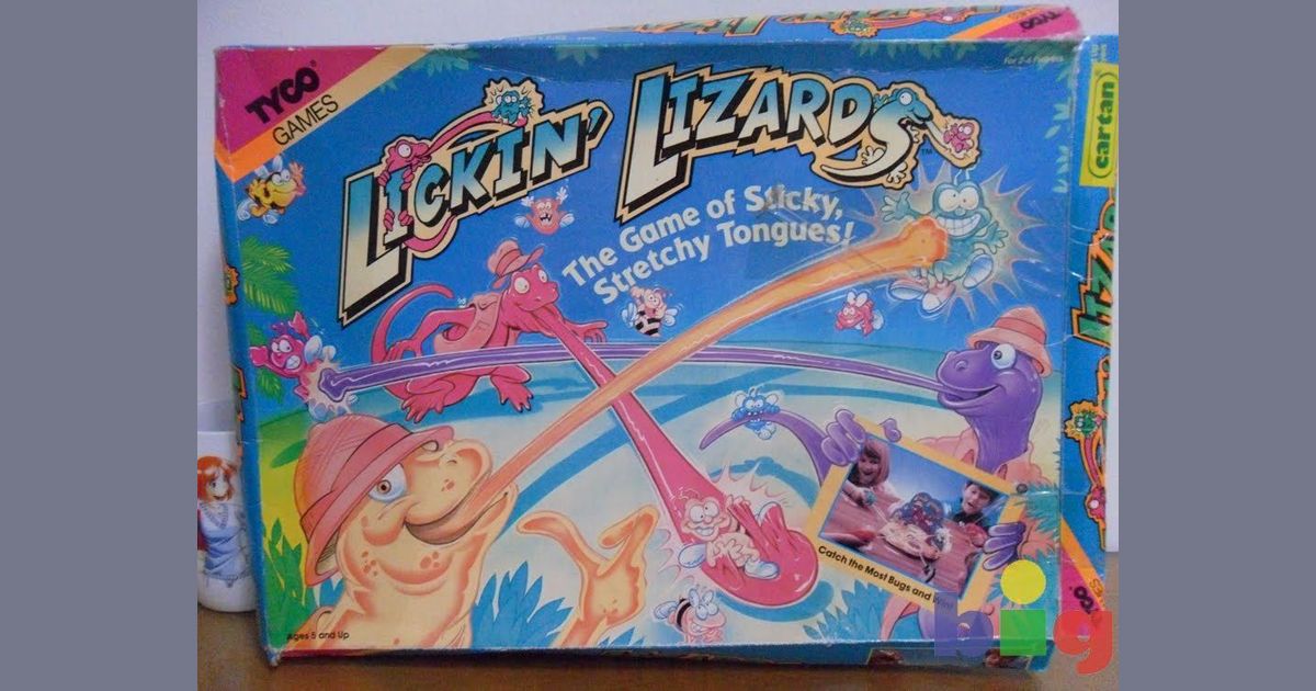 Lickin' Lizards | Board Game | BoardGameGeek