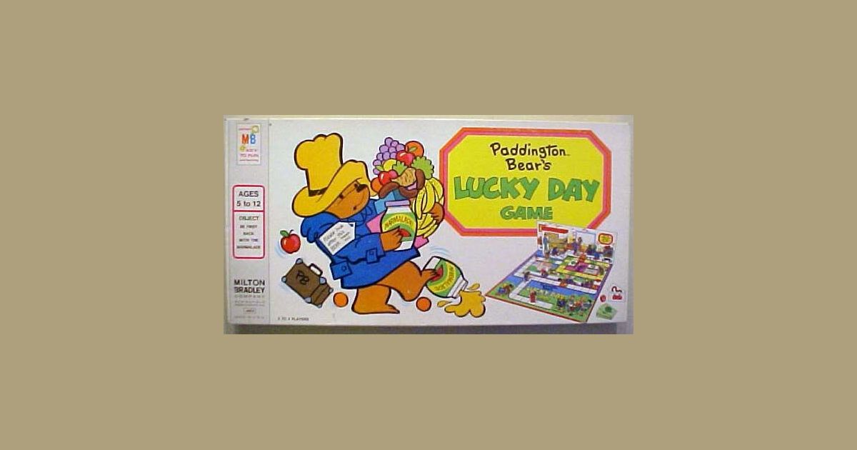 Paddington Bear's Lucky Day Game | Board Game | BoardGameGeek