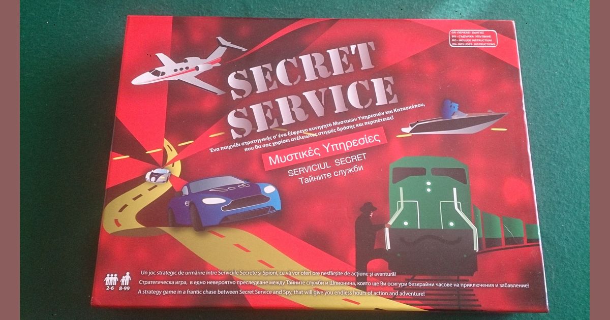Secret Service | Board Game | BoardGameGeek