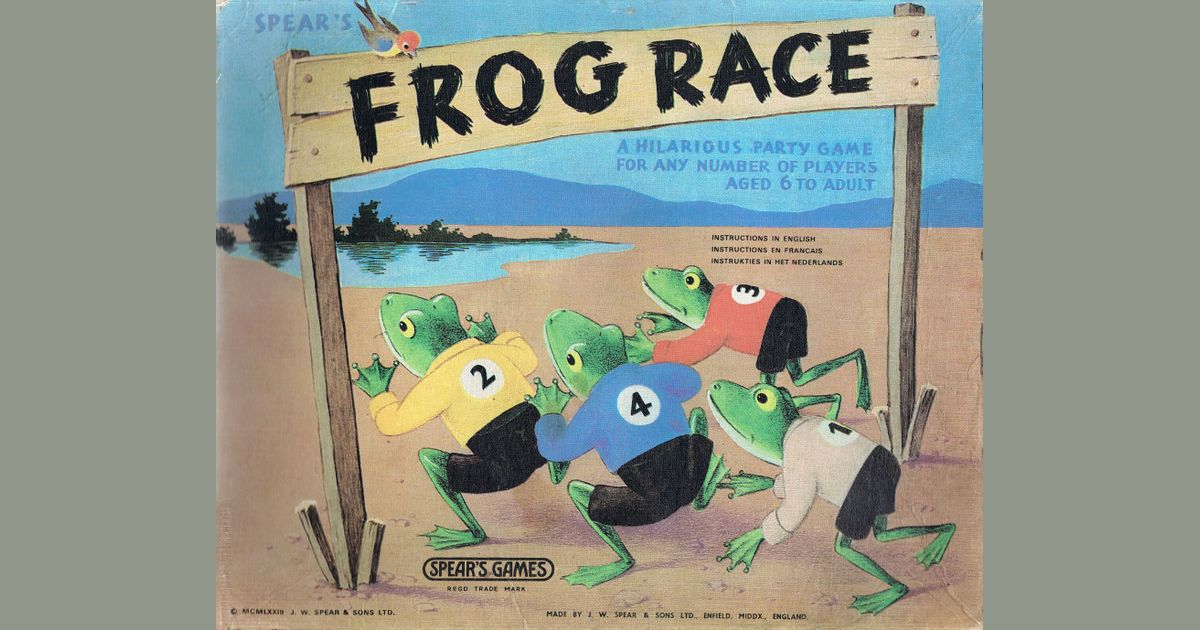 Frog Race | Board Game | BoardGameGeek