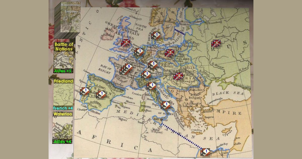 Napoleonic Empire | Board Game | BoardGameGeek
