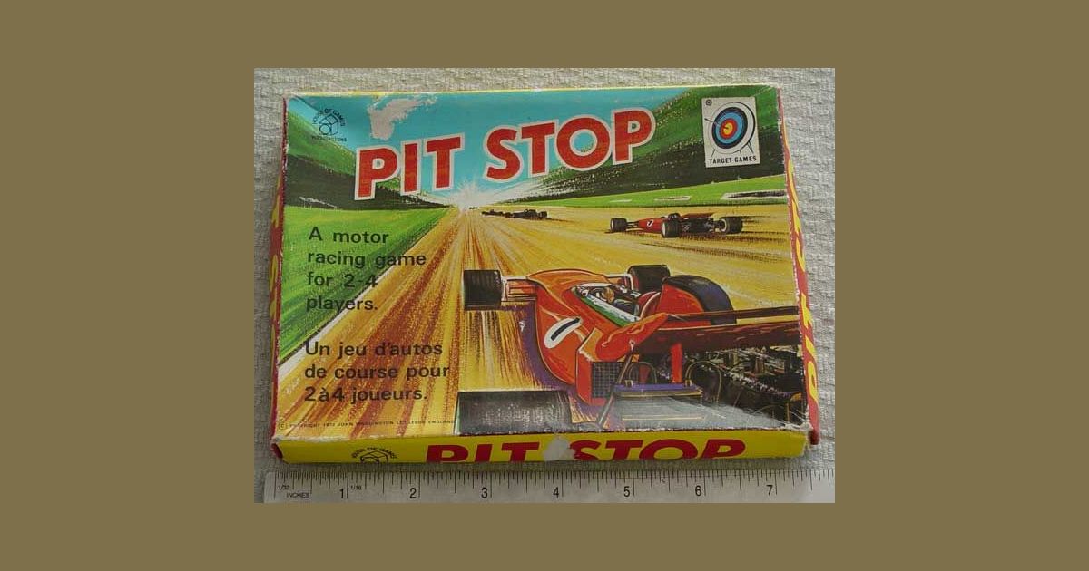 Pit Stop | Board Game | BoardGameGeek