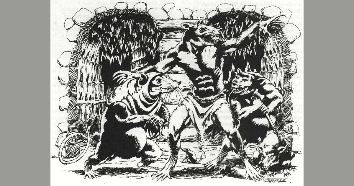 Monster: Lesser Wererat | Mystara 5th Edition | BoardGameGeek