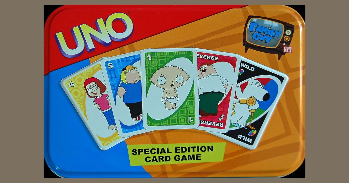 UNO: Family Guy | Board Game | BoardGameGeek