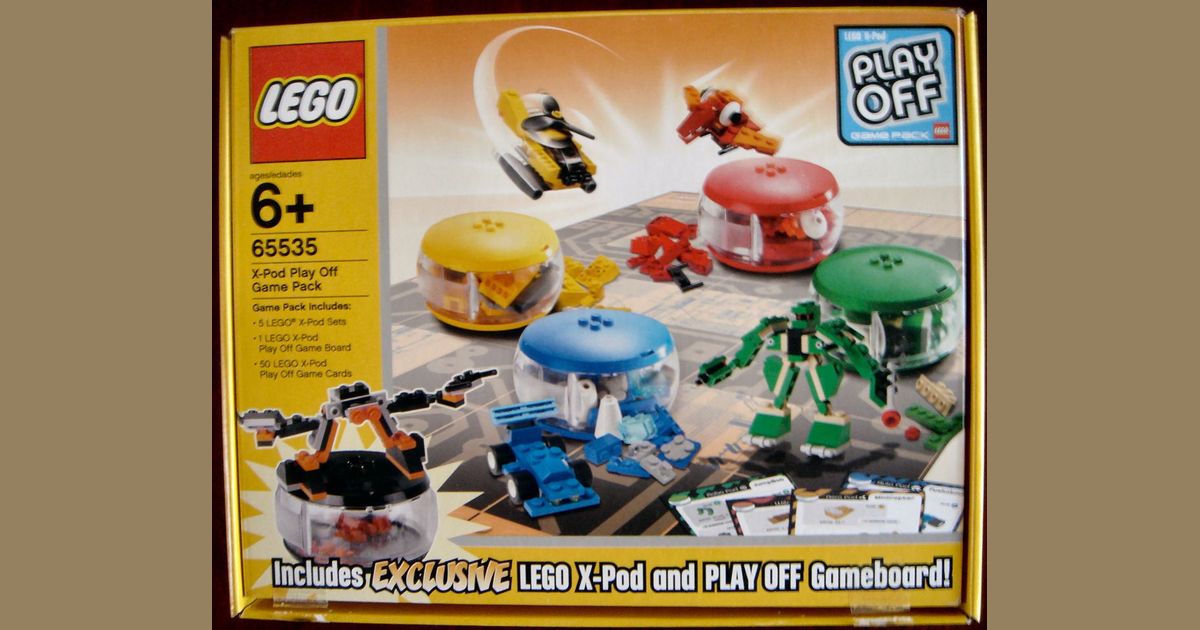 LEGO X-Pod PlayOff | Board Game | BoardGameGeek