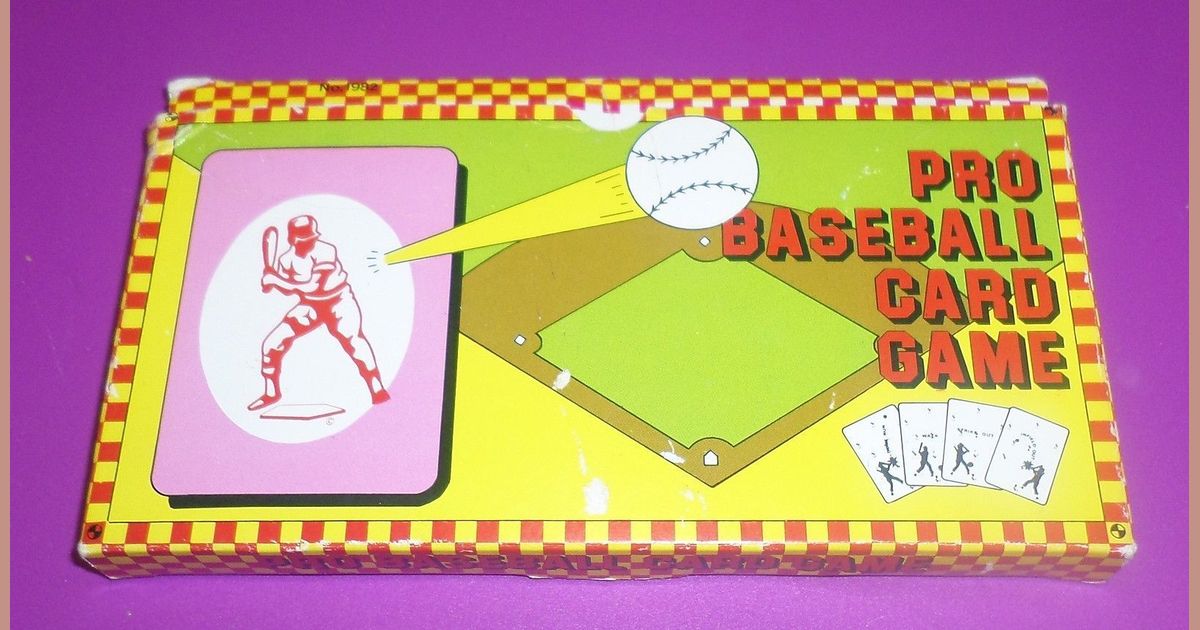 "Pro" Baseball Card Game | Board Game | BoardGameGeek