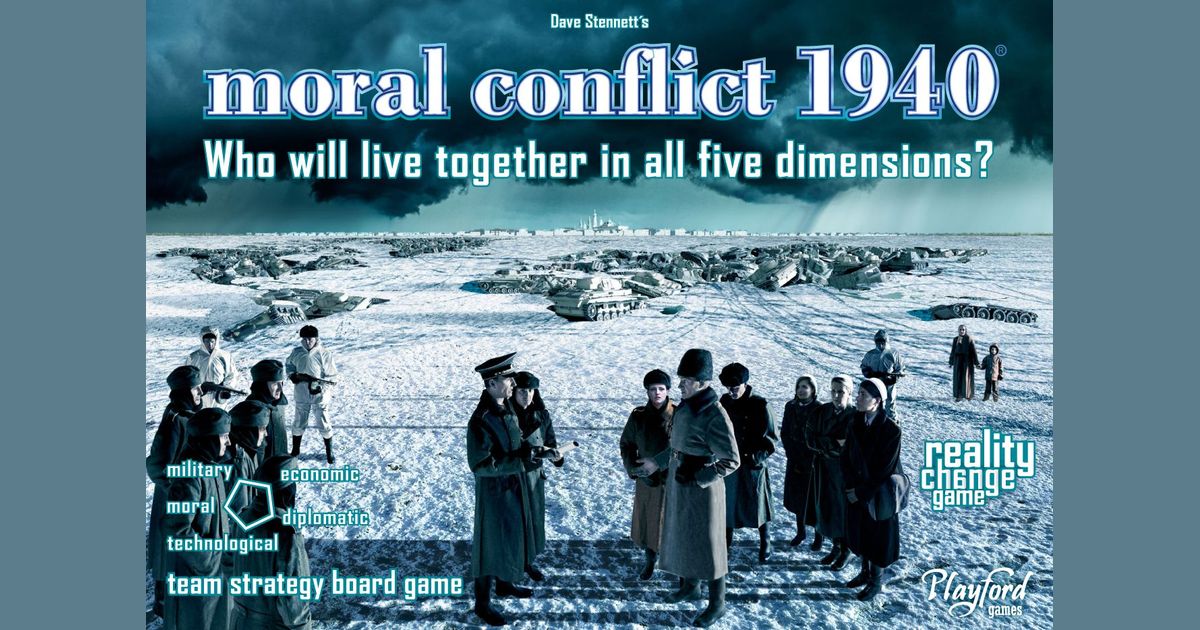 Moral Conflict 1940 | Board Game | BoardGameGeek