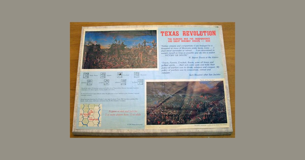 Texas Revolution | Board Game | BoardGameGeek