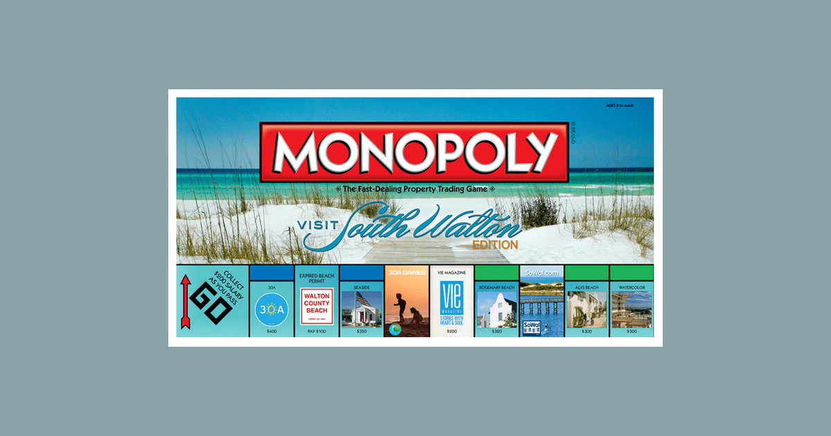 Monopoly: South Walton Edition | Board Game | BoardGameGeek