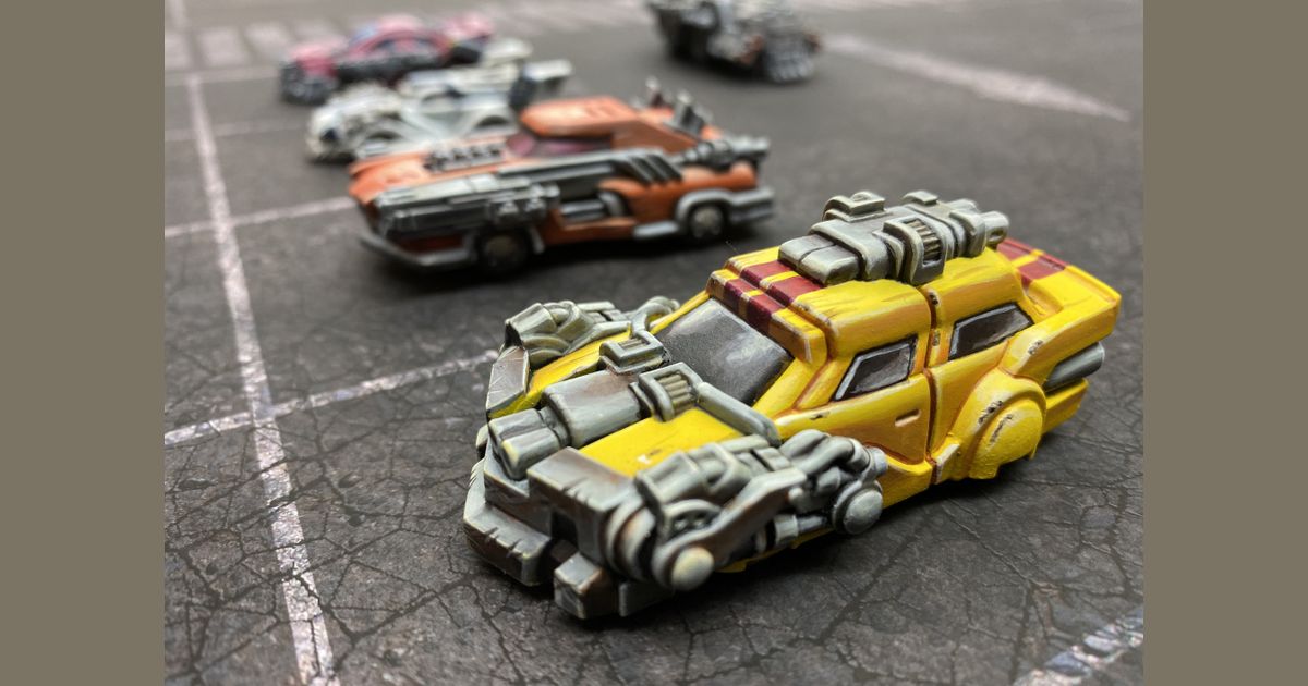 Car Wars Sixth Edition: Black Friday 2019 Kickstarter Launch! | I In ...