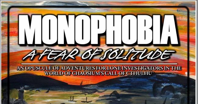 Monophobia: A Fear of Solitude | RPG Item | RPGGeek