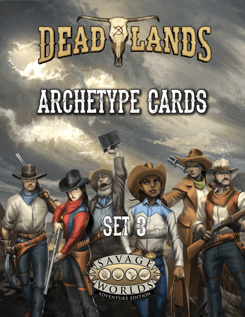 Deadlands Archetype Cards Set 3 | RPG Item | RPGGeek