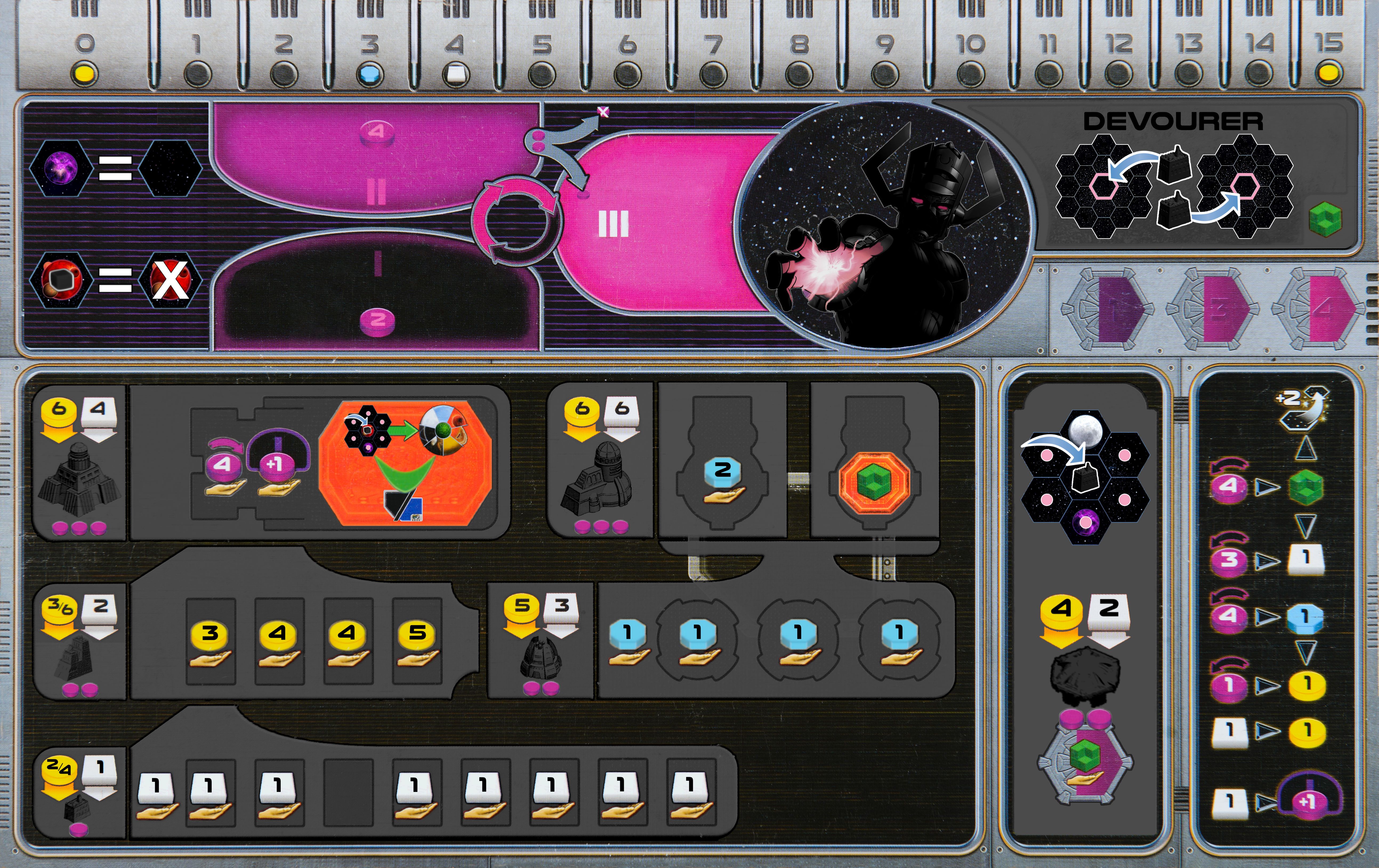 6 New Factions: Black-Green-Purple Colors (W.I.P) | Gaia Project ...