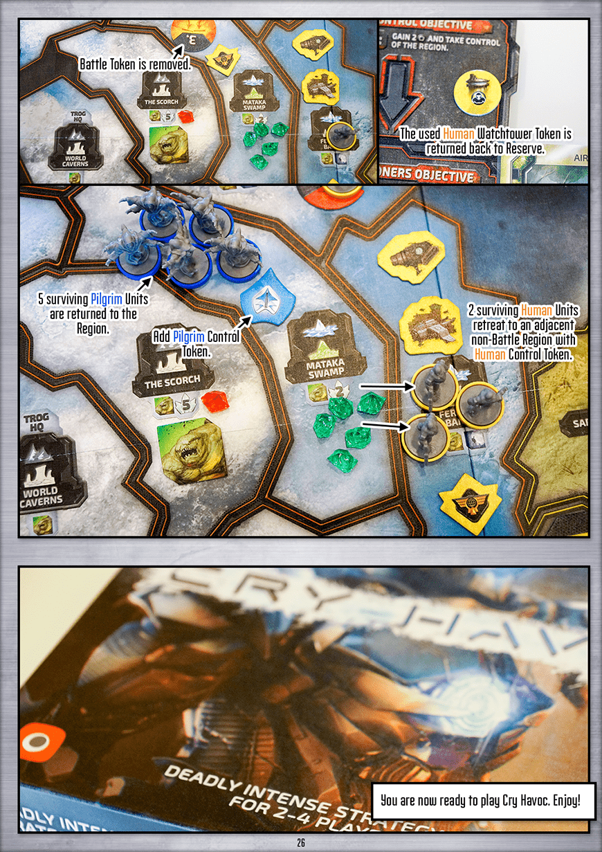 Matrix Quick Start Guide to Cry Havoc | Cry Havoc | BoardGameGeek
