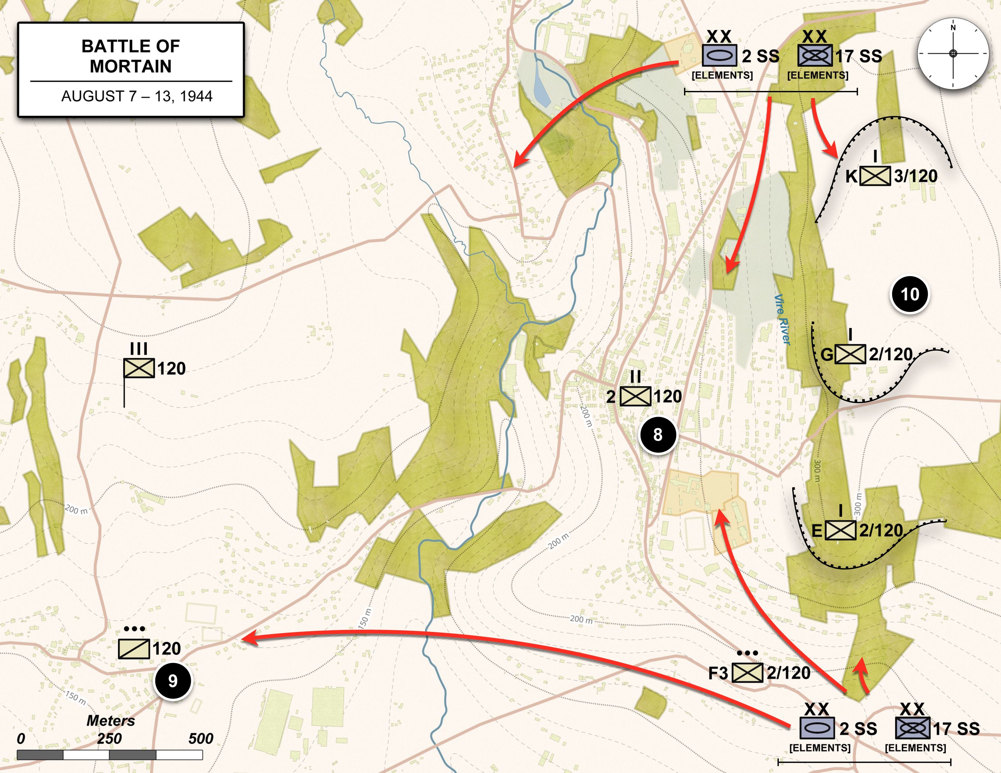 Battle of Mortain map review request | Wargames | BoardGameGeek