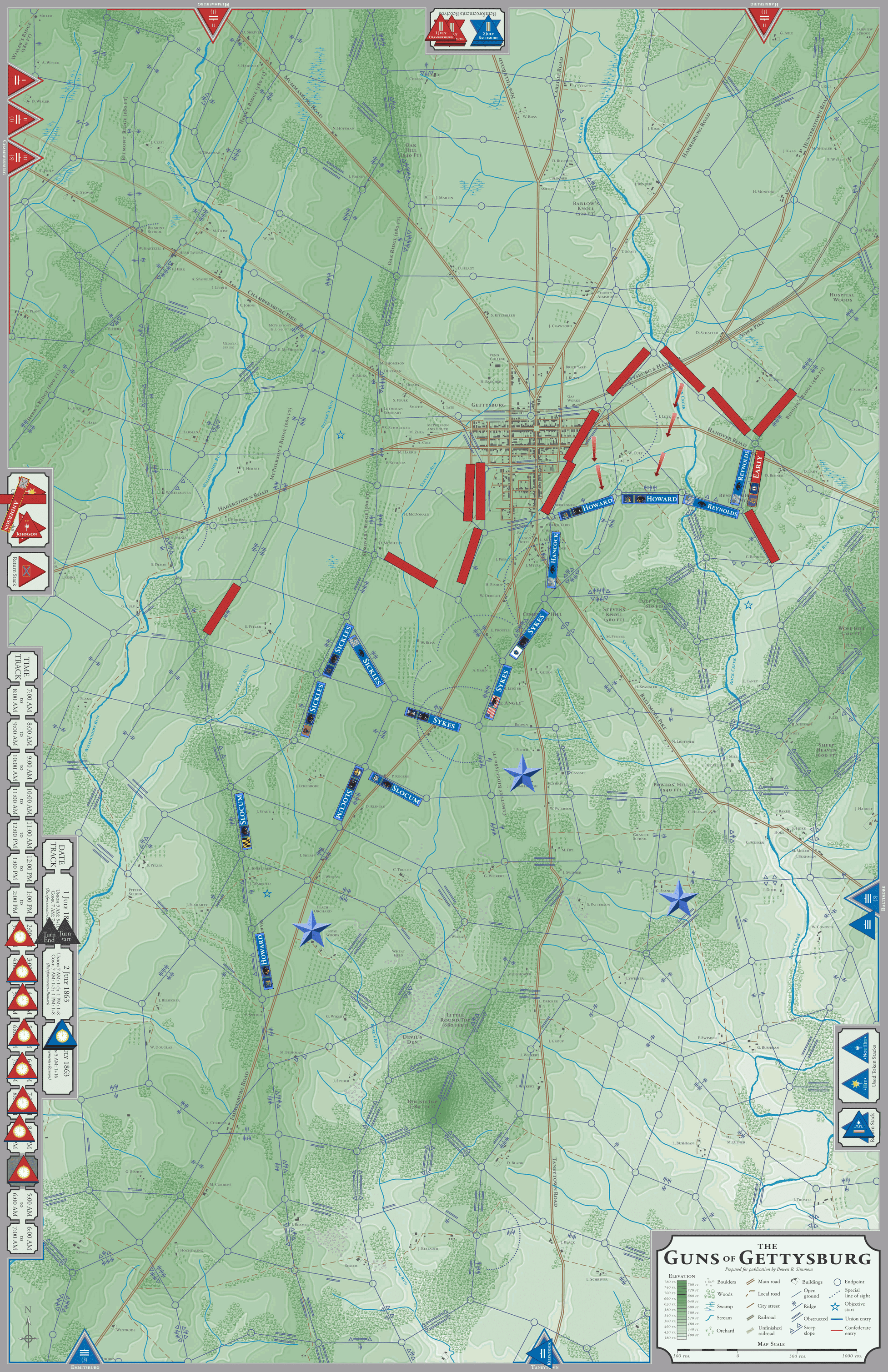 Heroic Union Stand Atop Culp's Hill | The Guns of Gettysburg ...